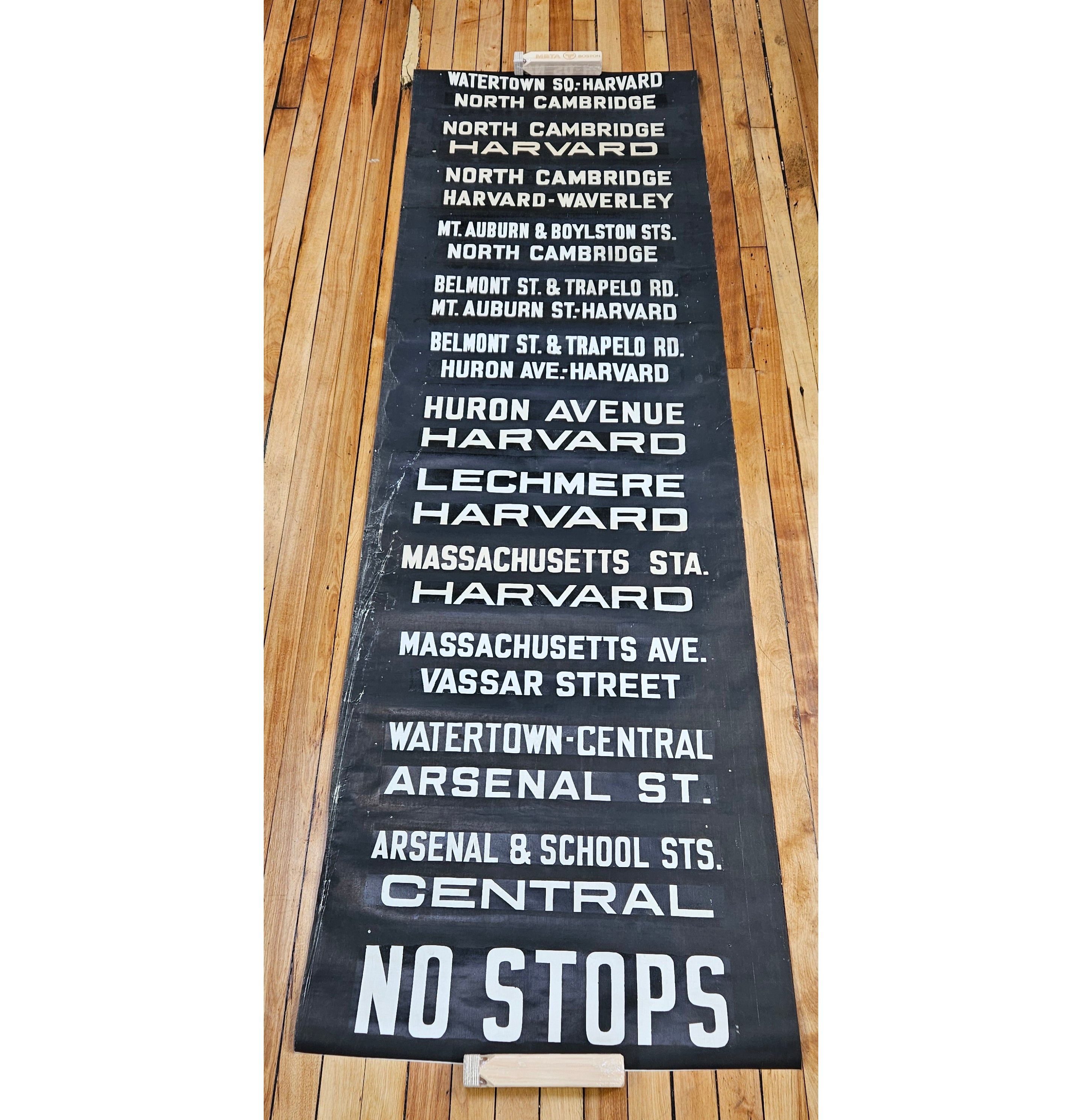 Decommissioned Boston Transit Signage – MBTAgifts