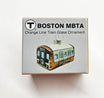 Boston MBTA Orange Line Subway Car Glass Ornament – MBTAgifts