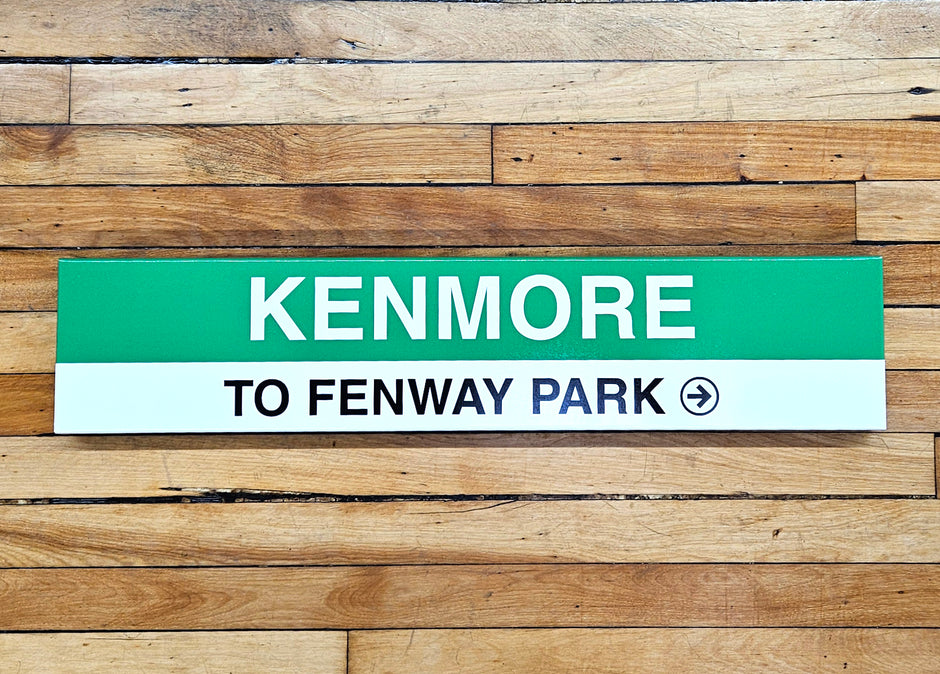 Boston MBTA Replica Metal Station Signs – MBTAgifts