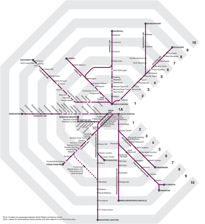 Prints: Boston Transit System, Rapid Transit, and Historical Transit M ...