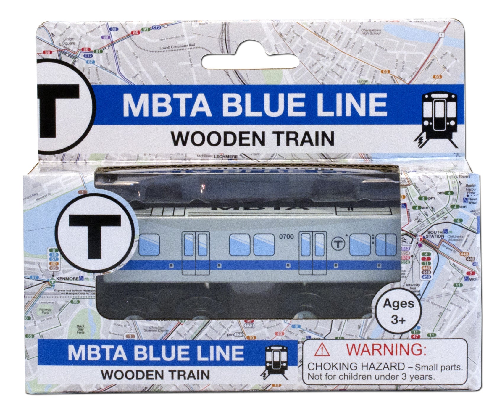Boston MBTA Blue Line Wooden Toy Train – MBTAgifts