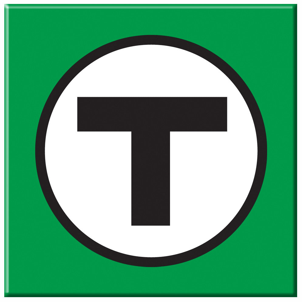 MBTA "T" Logo Green Magnet – MBTAgifts